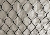 China X Tend Flexible Cable Mesh Ultrasonic Bath / Black Color Zoo Wire Cage Enclosures for sale