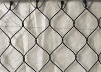 China Black Oxide Stainless Steel Mesh Panels AISI316 Cutomized Wire Mesh For Animal Enclosures for sale