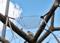 China Rhombus Animal Fence Netting 1.5mm 2.0mm Stainless Steel Security Mesh Outdoor for sale