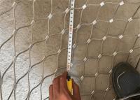 China Knotted Wire Rope Mesh 2.5mm 3.0mm Ferrule Pet Enclosure Netting Stainless Steel for sale