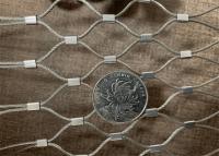 China Inox Knotted Animal Fence Netting , Stainless Steel Woven Pet Enclosure Mesh 4.0mm for sale