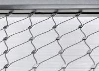 China AISI 316 X Tend Wire Rope Mesh Fencing Lin Railing Safety Inox Anti Climb Fencing Panels for sale