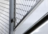 China Inox Line Rope Mesh Fencing X Tend , Bridge Ultrasonic Bath Stainless Steel Fence Mesh for sale