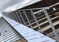 China Inox Line Rope Mesh Fencing X Tend , Bridge Ultrasonic Bath Stainless Steel Fence Mesh for sale