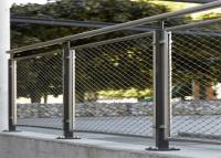 China Facade Decorative Stainless Steel Mesh Architectural 304 AISI for sale