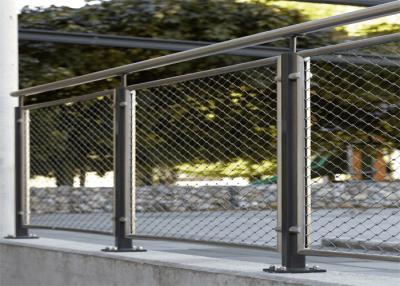 China Facade Decorative Stainless Steel Mesh Architectural 304 AISI for sale