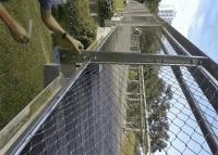 China Flexible Rope Mesh Fencing SUS304 Staircase Railing 7X7 High Security Mesh Fence for sale