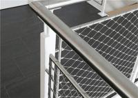 China 1.2mm 1.5mm Rope Mesh Fencing Stair Railing SUS316L Safety Rope Mesh for sale