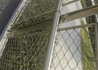 China AISI 316 X Tend Wire Rope Mesh Fencing Lin Railing Safety Inox Anti Climb Fencing Panels for sale