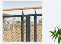 China Metal Balustrade Mesh Infill Marinas Wire Mesh Flexible 7x7 7x19 for sale