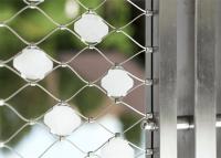 China Metal Balustrade Mesh Infill Marinas Wire Mesh Flexible 7x7 7x19 for sale