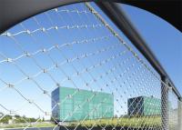China Metal Balustrade Mesh Infill Marinas Wire Mesh Flexible 7x7 7x19 for sale