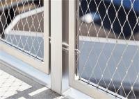 China Balcony Railing Balustrade Mesh Infill Hand Woven AISI Safety Netting For Stair Railing for sale