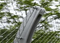 China 1.2mm Stainless Steel Cable Balustrade Mesh Infill Ferruled For Zoo Aviary Fence for sale