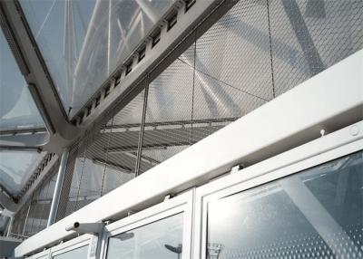 China Essen AISI304/316 Balustrade Wire Mesh Fence Panels Inter Woven For Green Wall for sale