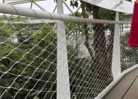 China SUS304 Flexible Stainless Steel Cable Mesh Ultrasonic Bath Metal Mesh Deck Railing CE for sale