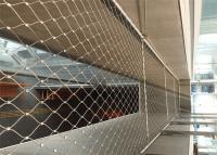 China Deck Railing 316 Stainless Steel Rope Mesh 4.0mm Flexible For Balcony for sale