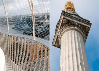 China Frankfurt Decorative Wire Mesh Zoological  Enclosure Wire Mesh Ferruled Or Knotted for sale