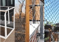 China High Strength Mesh Banister Guard 2.0mm Stainless Steel Wire Rope Mesh Net for sale