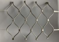 China 316L Construction Rope Mesh Netting Lightweight Tensile Stainless Steel Safety Rope Net for sale
