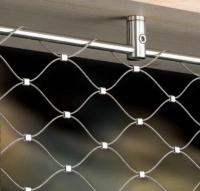China Rhombus Stainless Steel Rope Mesh Cable Netting 2.5mm 1.5mm Diameter 316 316L for sale