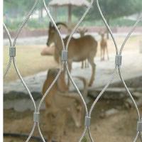 China 304L Zoo Stainless Steel Rope Mesh For Animal Protective 7X7 7X19 for sale