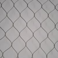 China SS304 SS316 Hand Woven Rope Mesh , Flexible X Tend Zoological Enclosure Netting Wire Mesh for sale
