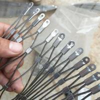 China 25*25mm Stainless Steel Cable Mesh 60 Degree Green Wall Wire Trellis System for sale