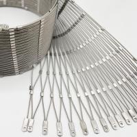 China 316 Wire Stainless Steel Rope Mesh Fencing Knotted 7X7 7X19 For Zoo for sale