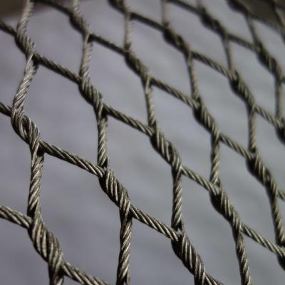 China Ultrasonic Bath Flexible Wire Mesh Netting Bird Aviary Zoo Stainless Steel 304 Mesh for sale