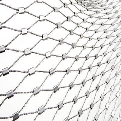 China High Strength Diamond Mesh Wire Fence X Tend / Ferruled Garden Wire Trellis for sale