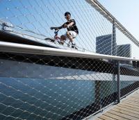 China 316 High End Architectural Woven Wire Mesh / 304 Decorative Steel Mesh Panels for sale