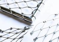 China 7X7 X Tend Building Site Security Fencing Stainless Steel For Helideck Perimeter Safety Net for sale