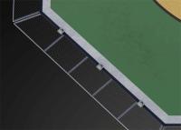 China Stainless Steel Helipad Safety Net 1.5m Width , Long 304L Perimeter Safety Netting for sale