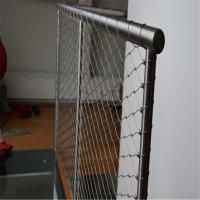 China Galvanized Wire Fall Protection Netting 316L Stainless Steel Net Safety for sale