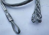 China Rotating Eye Strong Cable Pulling Grips , Power Cable Wire Rope Grip Puller Stainless Steel for sale