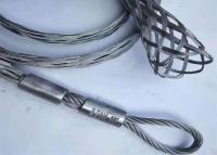 China Rotating Eye Strong Cable Pulling Grips , Power Cable Wire Rope Grip Puller Stainless Steel for sale