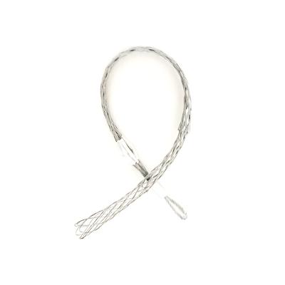 China Rotating Eye Multi Weave Mesh Wire Puller Hoisting Grip Wire Mesh Grip for sale