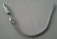 China 19 - 35mm Cable Pulling Grips Swivel Mesh Heavy Duty Wire Rope Cable Grip For Tube for sale