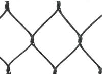 China Ferruled Black Oxide Wire Rope Mesh 7X19 Rhombus Security Mesh Fencing Stainless Steel for sale