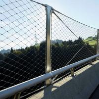 China 5.0mm 304 Stainless Steel Knotted Rope Mesh For Suspension Bridge for sale