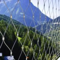 China 5.0mm 304 Stainless Steel Knotted Rope Mesh For Suspension Bridge for sale