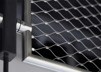 China Anodizing 7x 19 Stainless Steel Ferrule Rope Mesh AISI 316 for sale