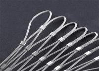 China 1.2mm-6.0mm Stainless Steel Rope Mesh For Fencing And Decoration for sale