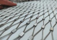 China 1.2mm-6.0mm Stainless Steel Rope Mesh For Fencing And Decoration for sale