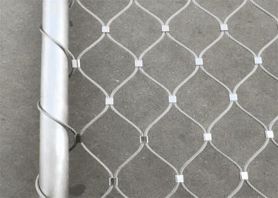 China Green Stainless Steel Ferrule Rope Mesh 1m-30m for sale
