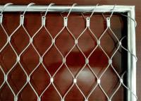 China 20mm-300mm PVC Coated Stainless Steel Rope Mesh Rolls & Panels for sale