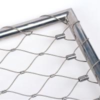 China 25*25mm AISI Stainless Steel Rope Netting Cable Railing 316L Corrosion Resistance for sale