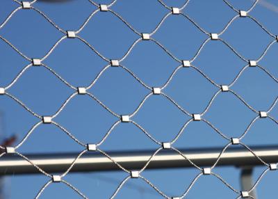 China 7x19 Stairway X Tend Cable Mesh Knotted Flexible For Bridge SGS for sale