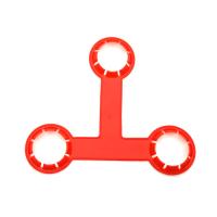 China RoHs HDPE Plastic Bottle Handles For 28-33mm Bottle Neck Holder for sale